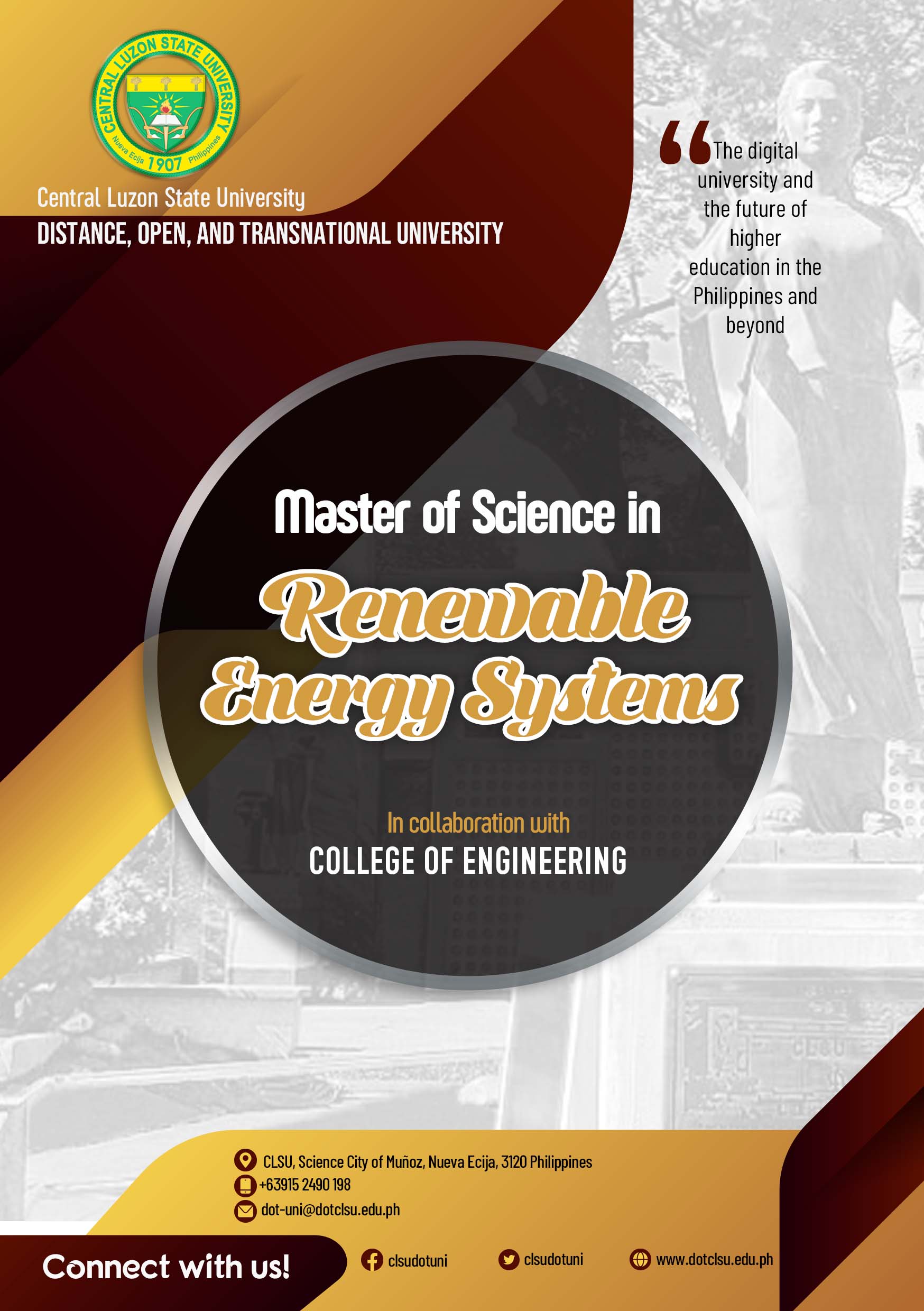 CLSU-Distance Open and Transnational University - Degree Program