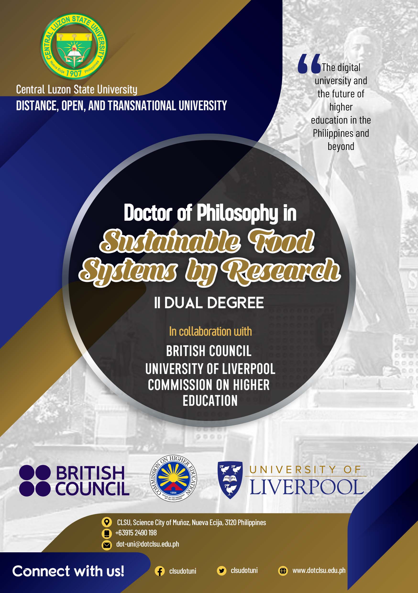 CLSU-Distance Open and Transnational University - Degree Program